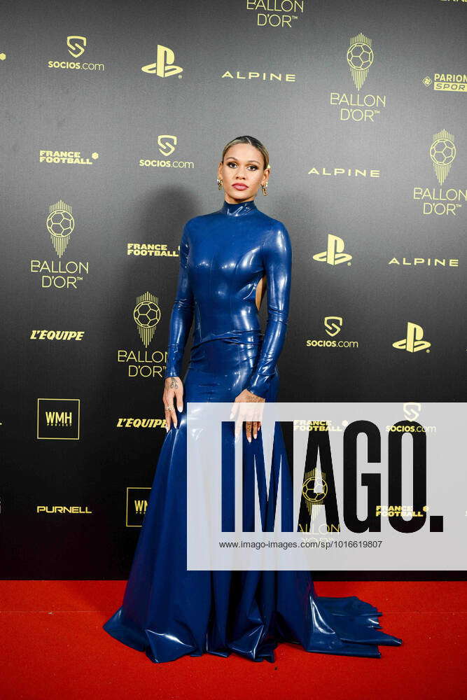 Trinity Rodman FOOTBALL : Ceremonie du Ballon d Or 2022 - tapis rouge ...
