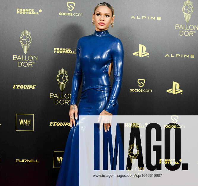 Trinity Rodman FOOTBALL : Ceremonie du Ballon d Or 2022 - tapis rouge ...