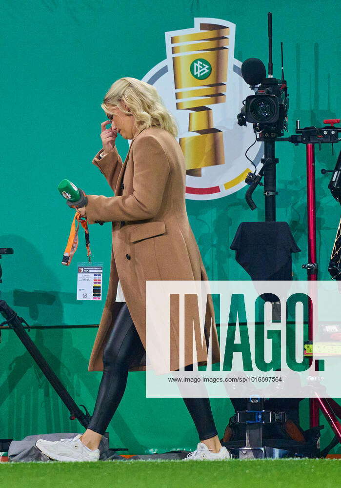 ZDF german TV presenter, sportpresenter, moderator, Katja Streso in the ...