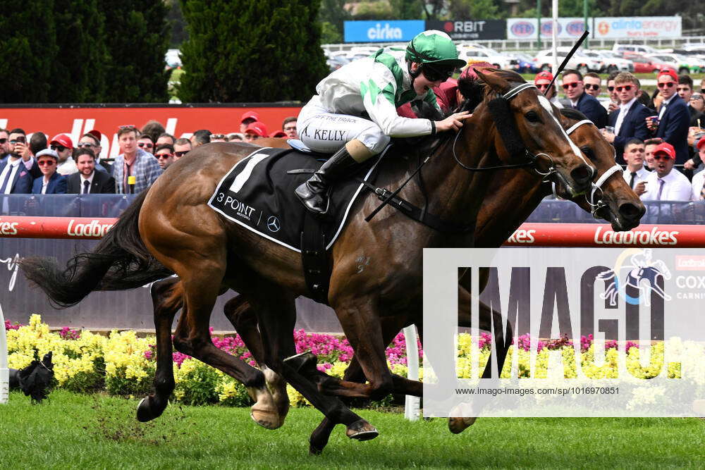 RACING COX PLATE, Jockey Alana Kelly rides Zoe s Promise to victory in ...