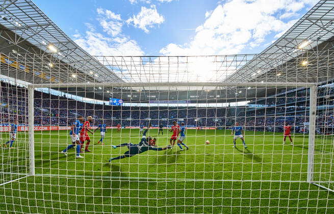 Oliver BAUMANN, Torwart Hoff 1 in the match TSG 1899 HOFFENHEIM - FC ...