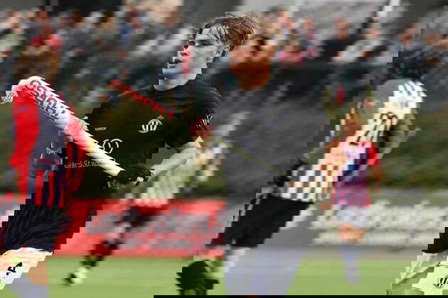 04 Racing s Gaspard Cornez-Massant pictured during a hockey game ...