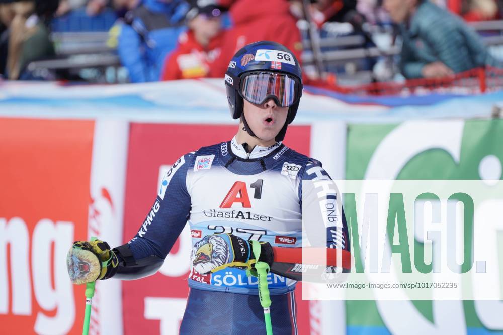 Alexander Steen Olsen ( Norway ) during the Mens Giant Slalom at FIS ...