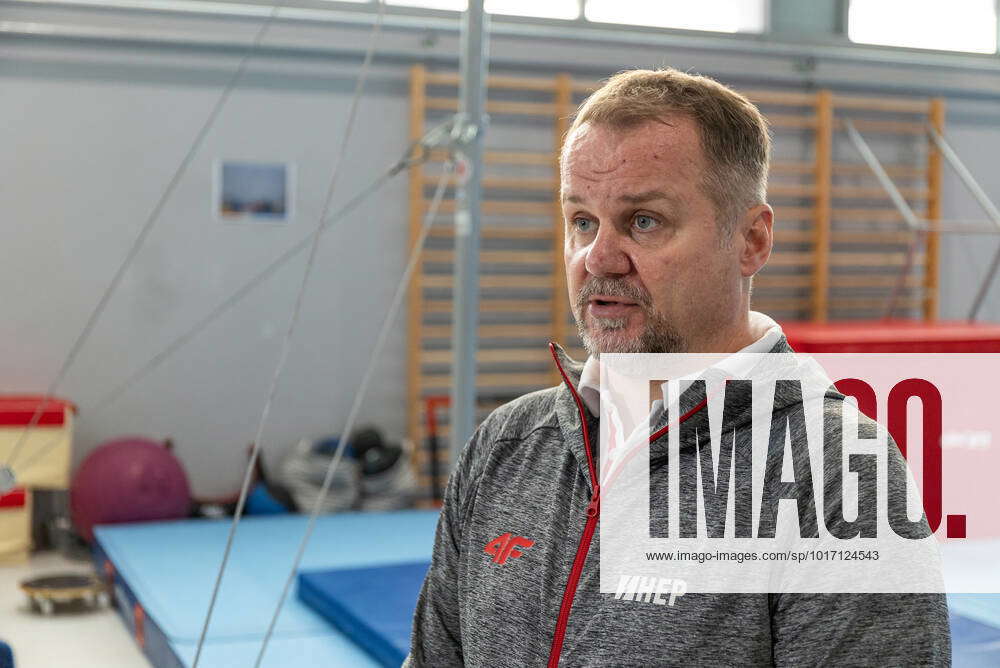 Croatian gymnast Aurel Benovic Vladimir Madzarevic, coach of Croatian ...