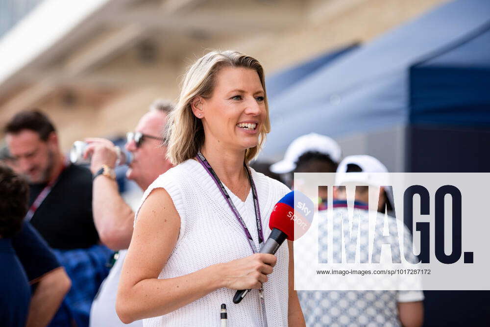 Sandra Baumgartner GER, Sky Sports F1 Presenter , USA, Formula 1 Grand ...