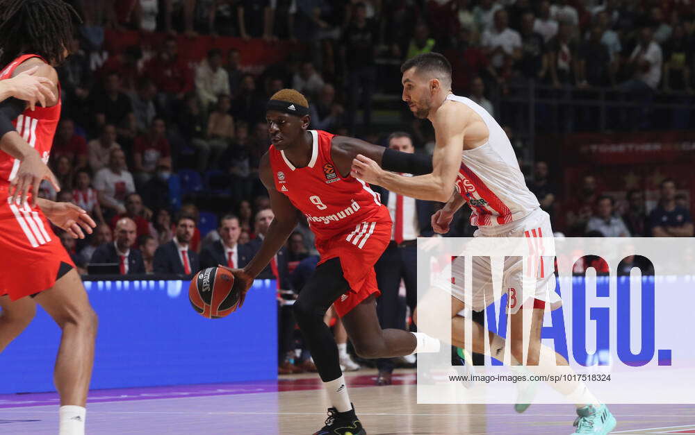 CRVENA ZVEZDA vs BAYERN MUNICH ISAAC BONGA, basketball player of Bayern ...