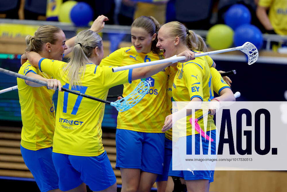 221028 Swedens Jonna Stenvall, Sandra Svärd, Klara Loneberg and Cajsa ...