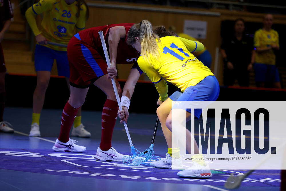 221028 Swedens Maja Viström during the Womens National Team floorball ...