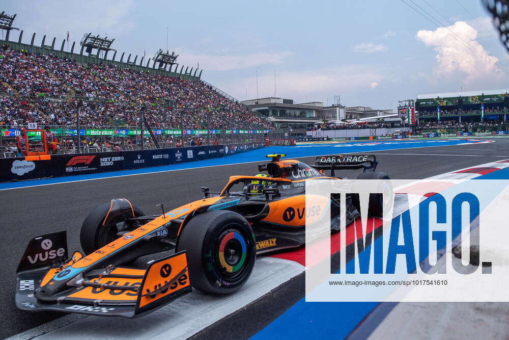 Lando Norris UK, McLaren F1 Team 4 in McLaren MCL36, MEX, Formula 1 Mexican Grand Prix, Autodromo