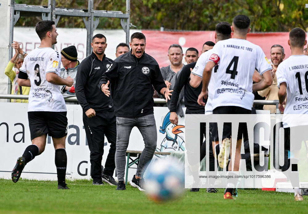 29 10 2022, xpsx, football Hessenliga, 1 FC Hanau 93 1 FC Erlensee v l ...