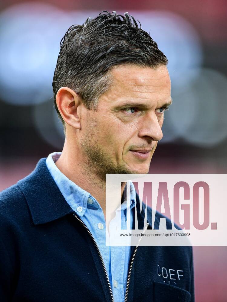 EINDHOVEN NEC Nijmegen coach Rogier Meijer during the Dutch Eredivisie ...