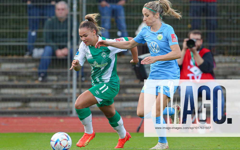v li Maja Sternad SV Werder Bremen, 11 and Kathrin Hendrich Kathy, VfL ...