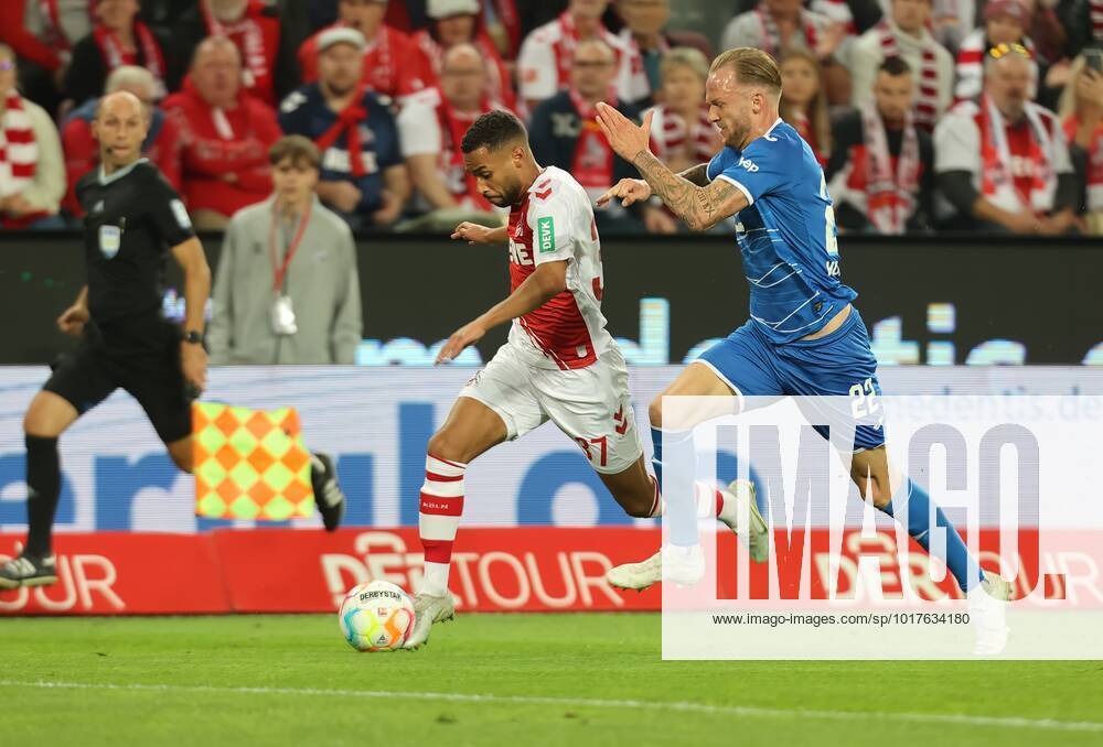 Linton Maina Cologne, Kevin Vogt TSG, Cologne, Germany, 30 10 2022, 1 ...