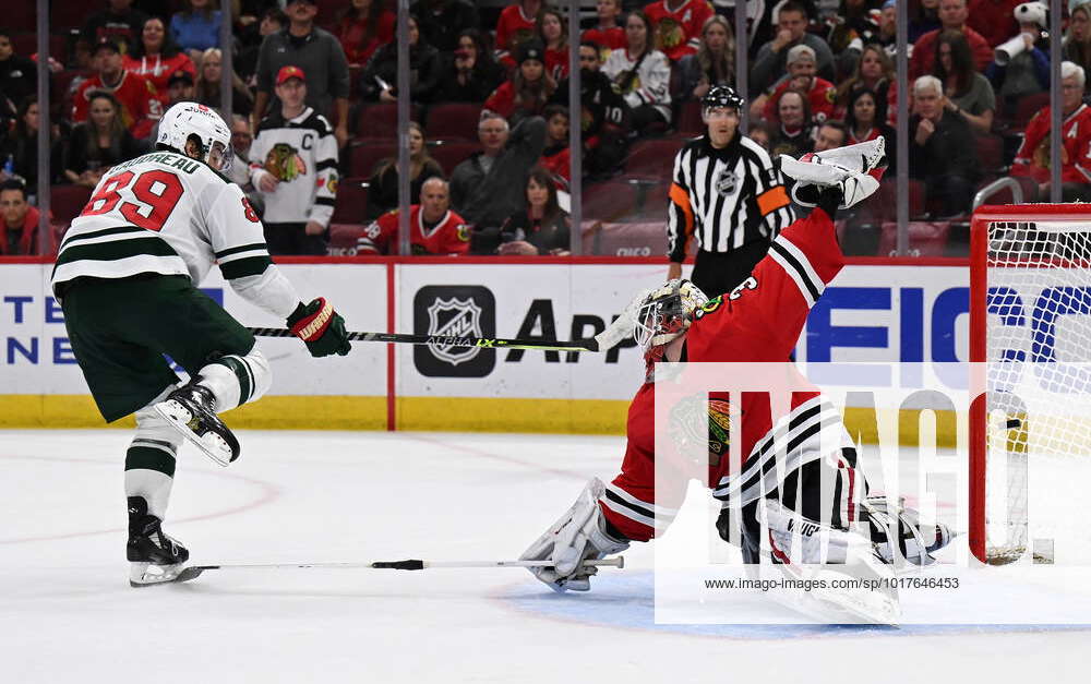 NHL, Eishockey Herren, USA Minnesota Wild at Chicago Blackhawks Oct 30 ...