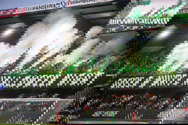 Silkeborg IF v Viborg IF, Danish 3F Superliga football, Silkeborg ...