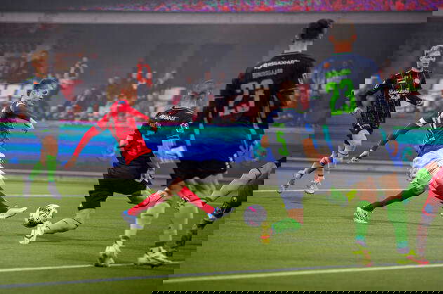 Silkeborg IF v Viborg IF, Danish 3F Superliga football, Silkeborg ...