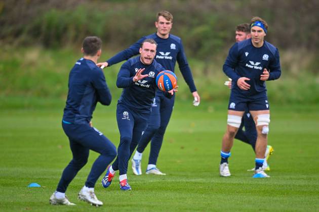 Scotland Rugby Training 2022 Autumn Nations Series 1 November 2022 ...