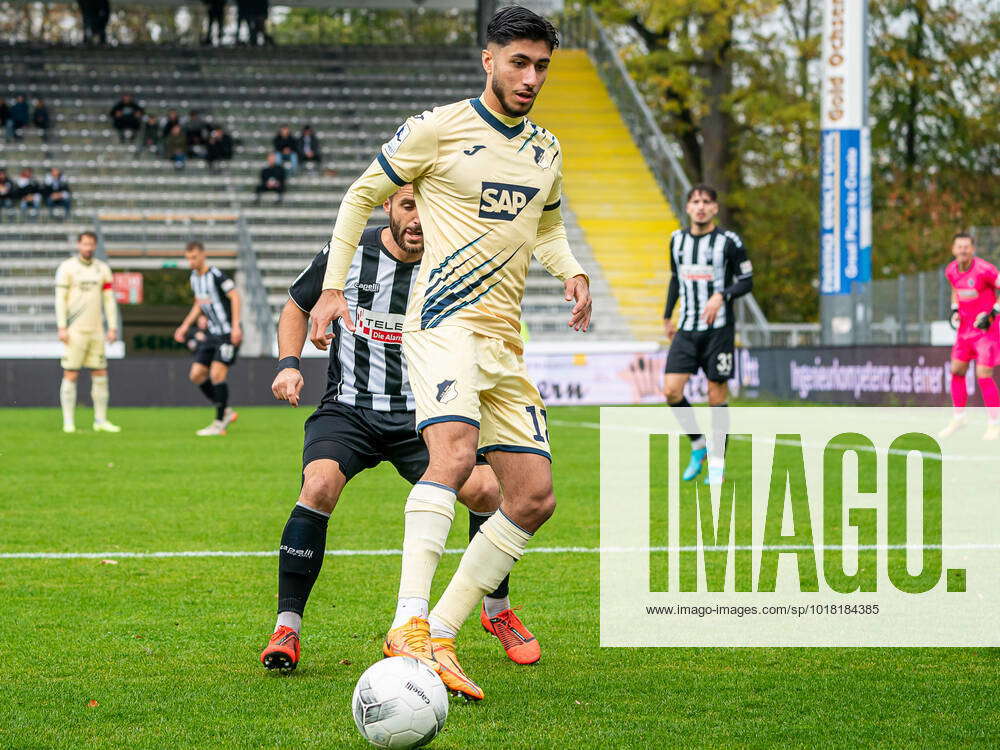 Muhammed Damar TSG 1899 Hoffenheim II, 18 in duel with Sascha Korb VfR ...