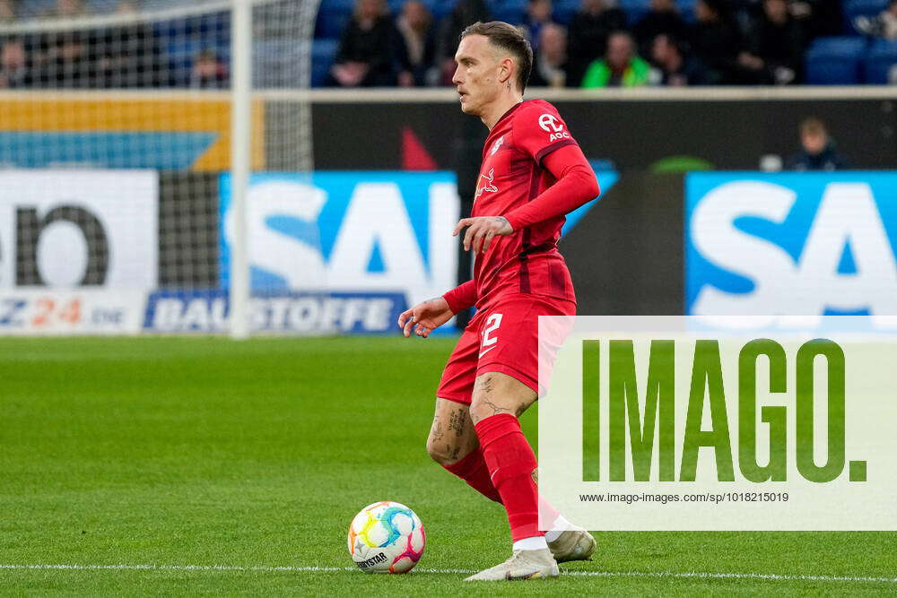 David Raum RBL, 22, on the ball, cutout, full body, single image, single photo, action, action