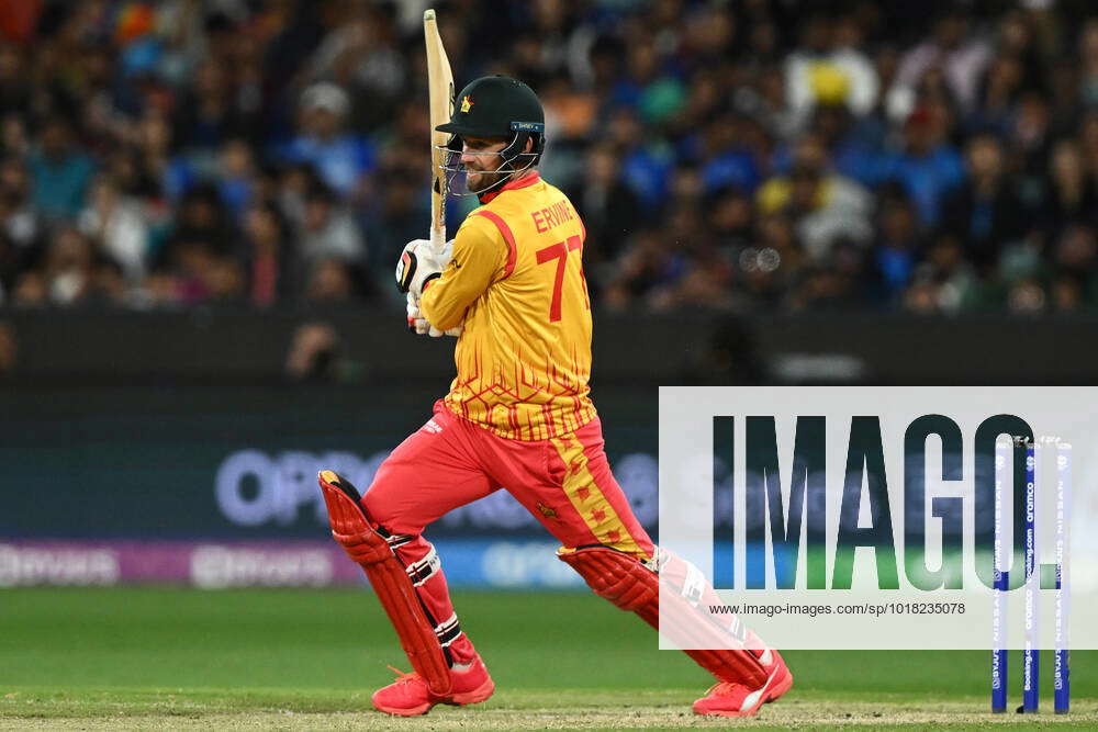 CRICKET T20 WORLD CUP INDIA ZIMBABWE, Craig Ervine of Zimbabwe during ...