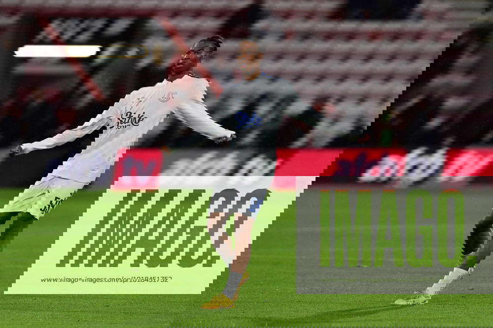 Bournemouth v Everton EFL Cup 08 11 2022. Ishe Samuels-Smith (59) of ...