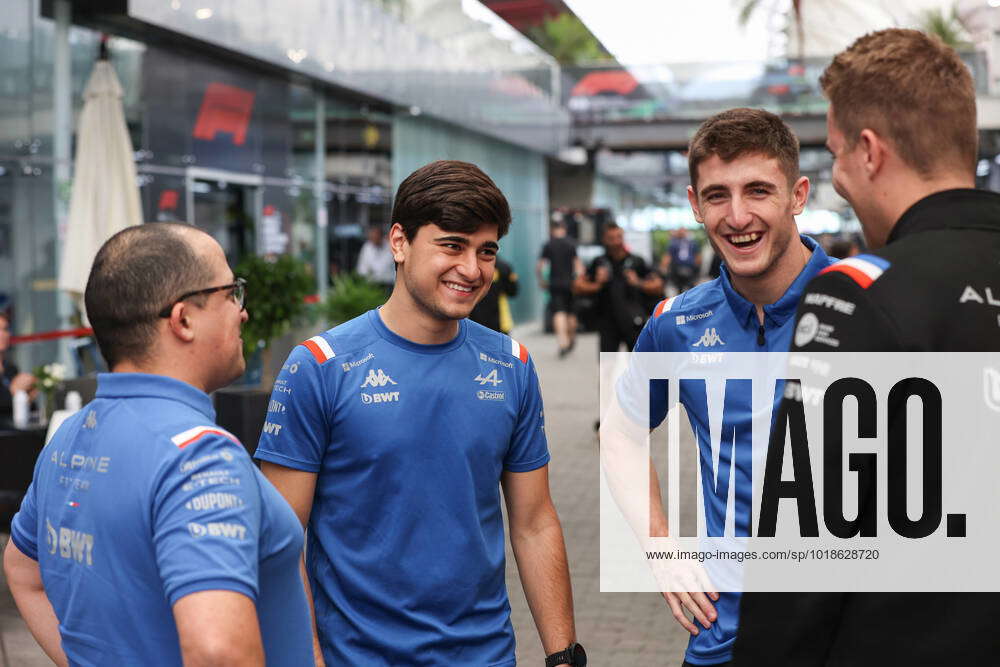 COLLET Caio (bra), DOOHAN Jack (aus), Alpine F1 Team A522, portrait ...