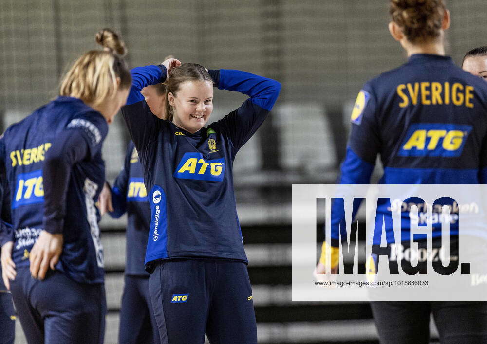 LJUBLJANA 20221110 Handball player Elin Hansson during a training ...