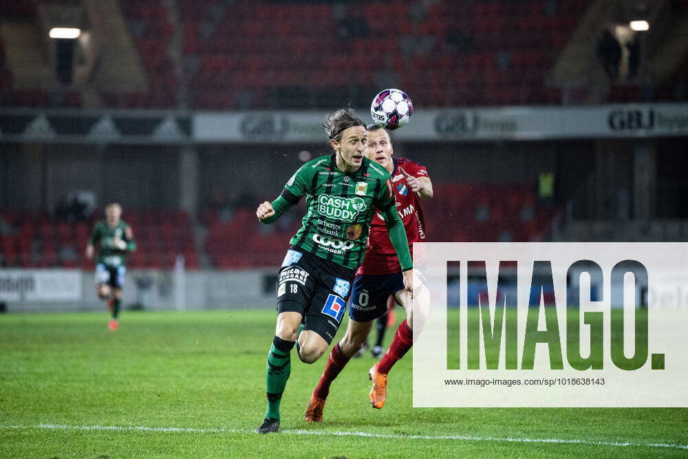 221110 Varbergs Joakim Lindner and Östers Jesper Jonasson Westermark ...