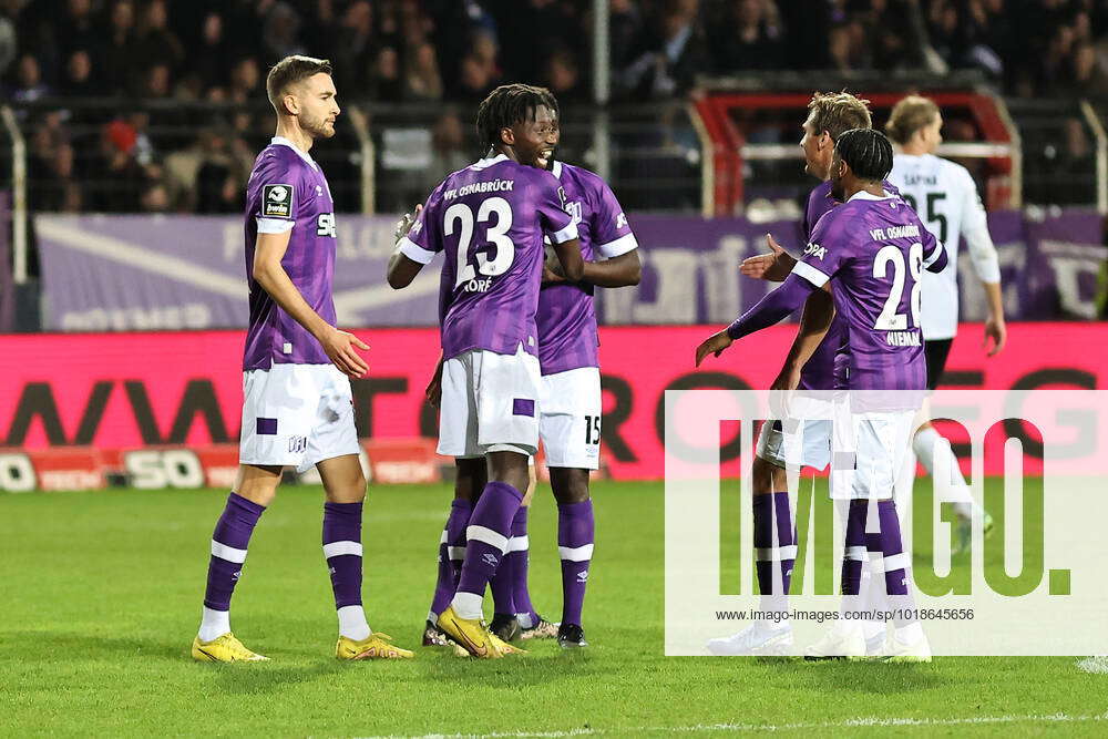 Felix Higl VfL Osnabrueck, 17, Omar Traore VfL Osnabrueck, 23, Paterson ...