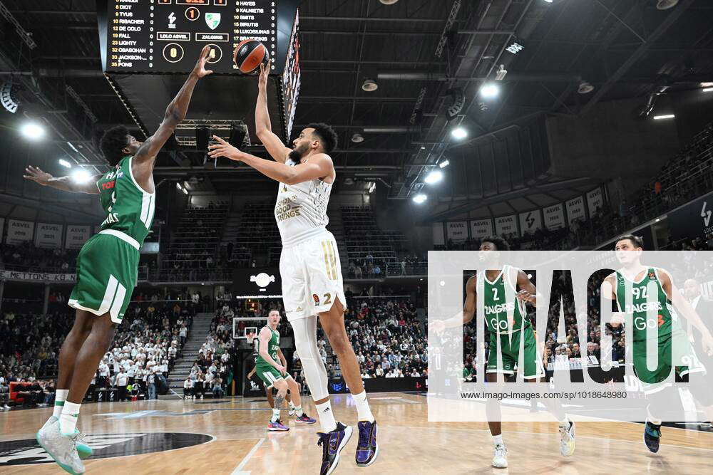 Basketball, EuroLeague, ASVEL Lyon-Villeurbanne - Zalgiris Kaunas Amine ...