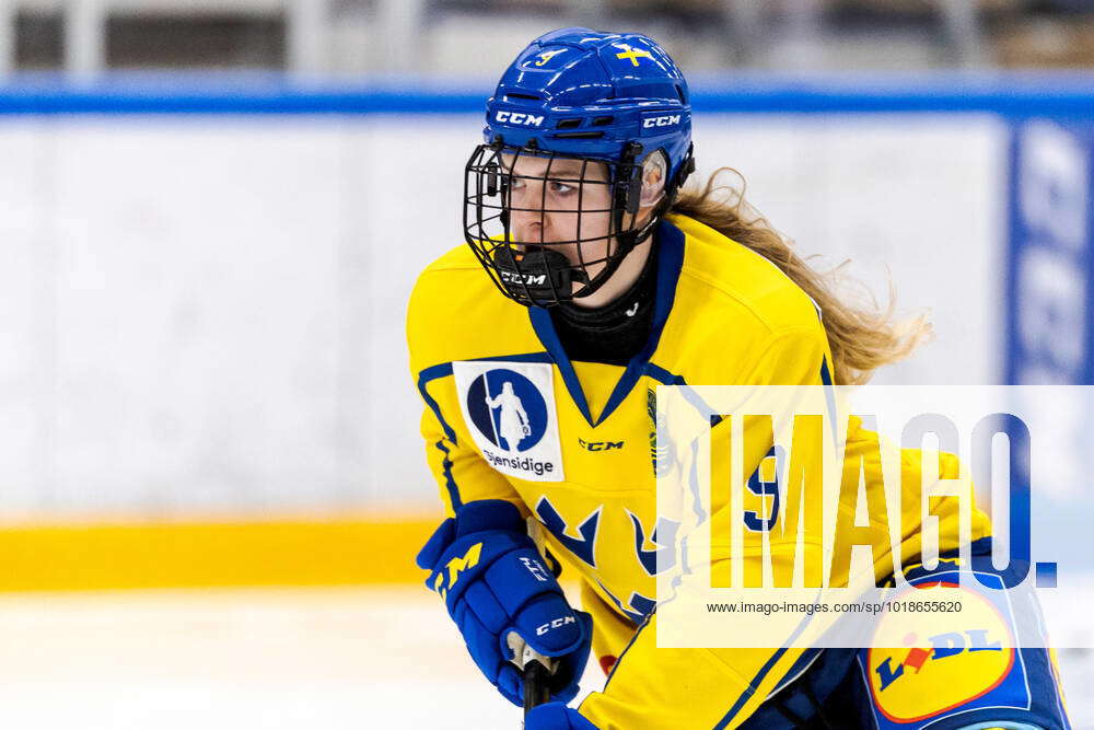 221110 Swedens Linnea Night and Day during the ice hockey match between ...