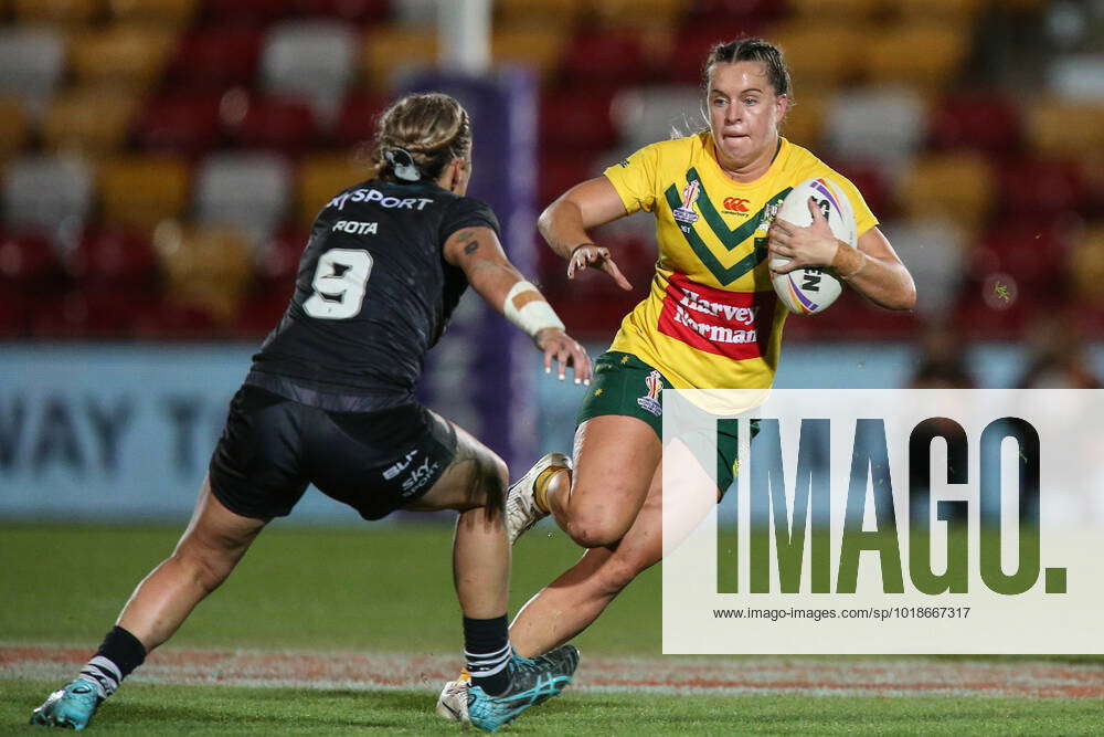 Australia Women v New Zealand Women 2021 Rugby League World Cup Womens ...
