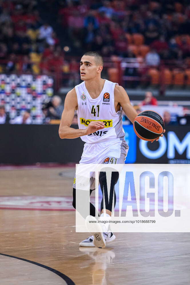November 10, 2022, Athens, Lombardy, Greece: 41 YAM MADAR of Partizan during the Euroleague, Round