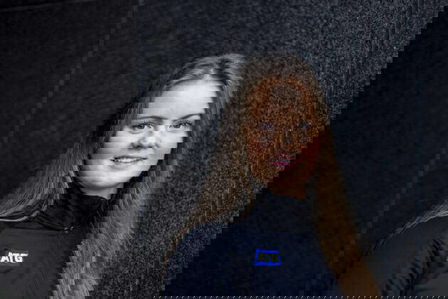 LJUBLJANA 20221110 Handball player Elin Hansson during a training ...