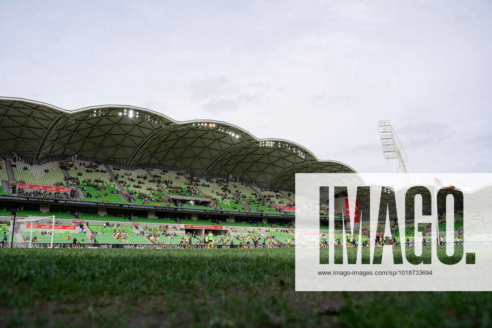 Melbourne, Victoria, November 12th 2022: A view inside AAMI Park during the International Friendly