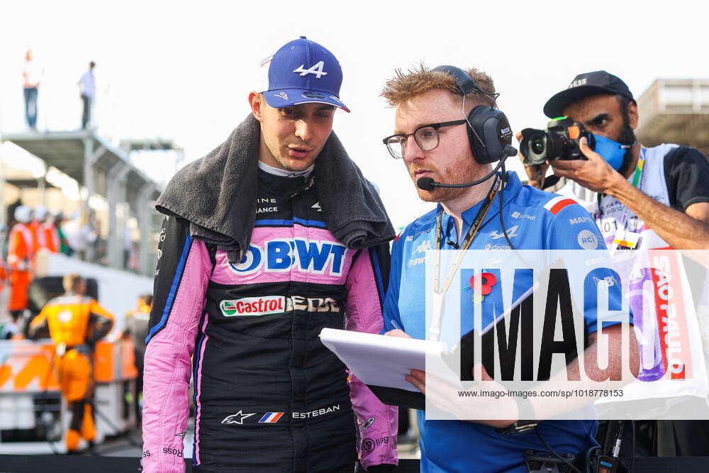 PECKETT Josh, Alpine F1 Team Race engineer with OCON Esteban (fra ...