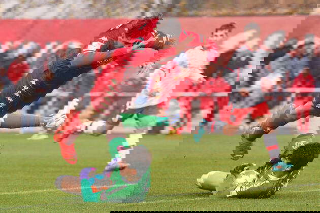 MAXIM BORA DAL, JULIAN KOYE 1 FSV MAINZ 05 SSV JAHN REGENSBURG B ...