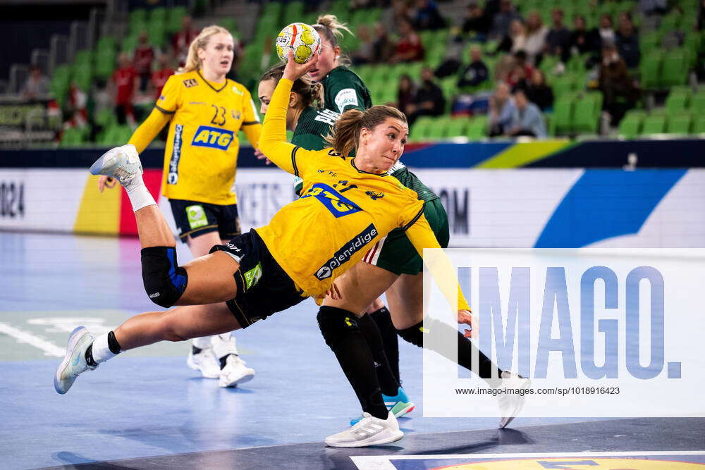 221114 Anna Lagerquist of Sweden during the EHF Women s European ...