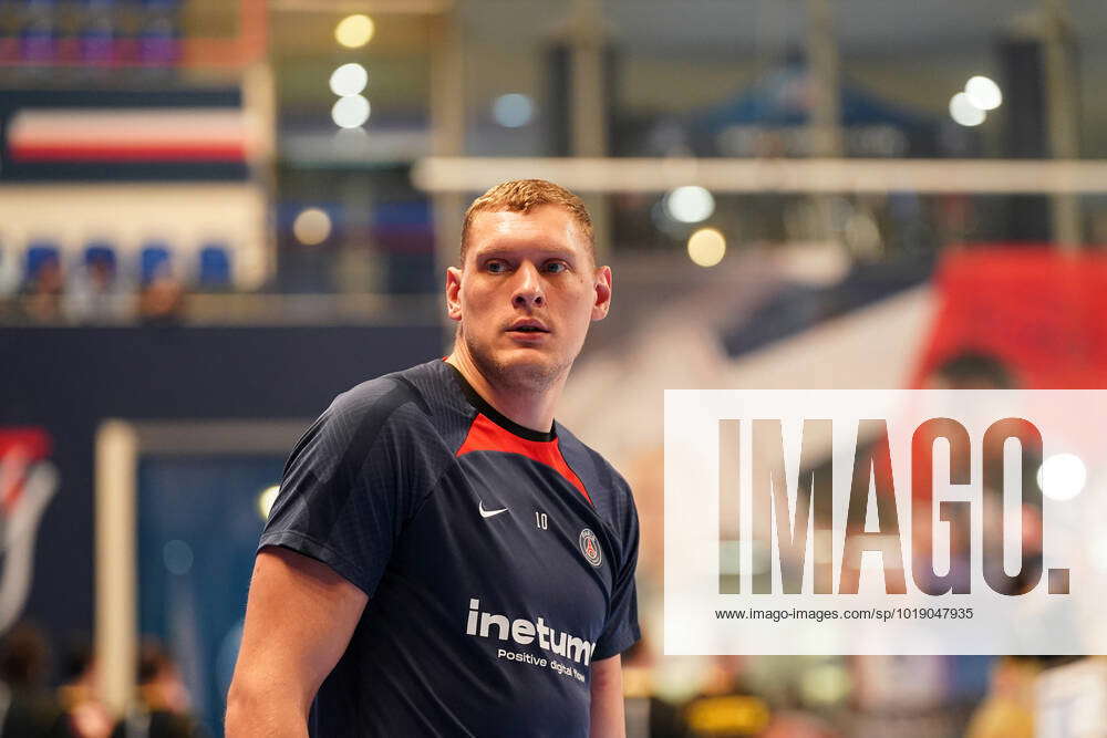 Dainis Kristopans (PSG) HANDBALL : Paris Saint-Germain HB VS Chambery ...