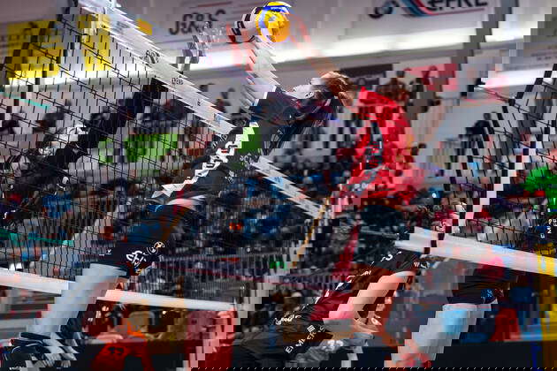 VBL Volleyball Bundesliga SC Potsdam USC Münster 19 11 2021 VBL Volleyball Bundesliga, SC Potsdam