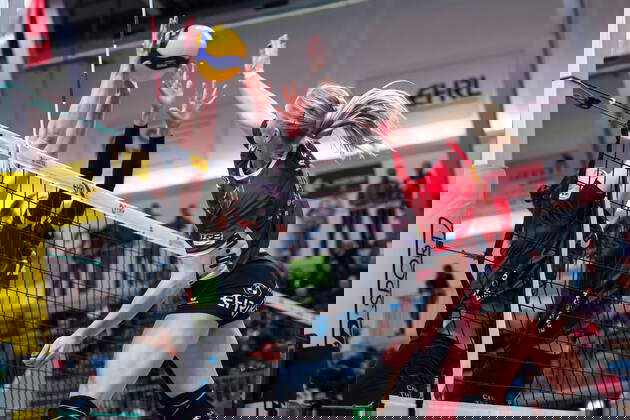 VBL Volleyball Bundesliga SC Potsdam USC Münster 19 11 2021 VBL Volleyball Bundesliga, SC Potsdam