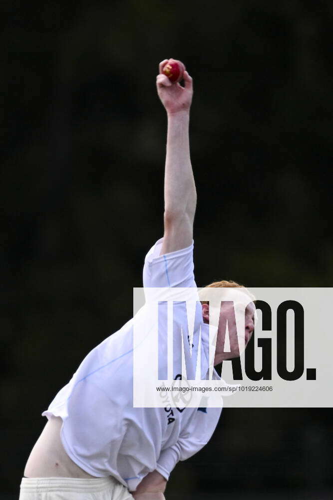 CRICKET WEST INDIES ACT, Jack Nisbet of the ACT NSW team bowls during ...