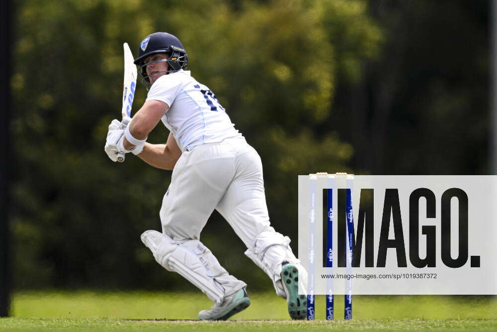 CRICKET WEST INDIES ACT, Blake McDonald of the ACT NSW team bats during the Cricket match between