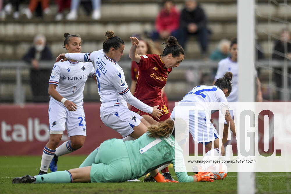 Giorgia Spinelli, Amanda Tampieri, Elisabetta Oliviero of US Sampdoria ...