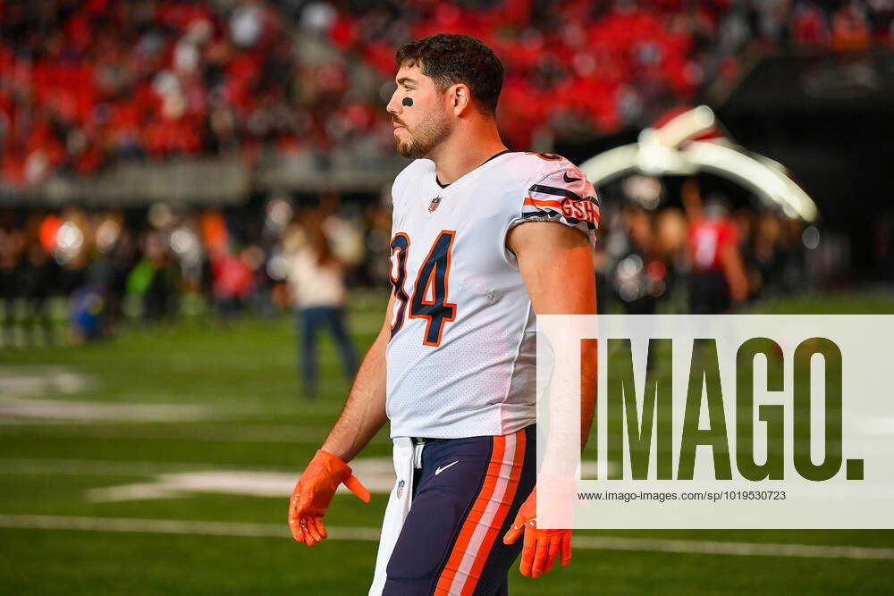 ATLANTA, GA Ð NOVEMBER 20: Chicago tight end Ryan Griffin (84) on the ...