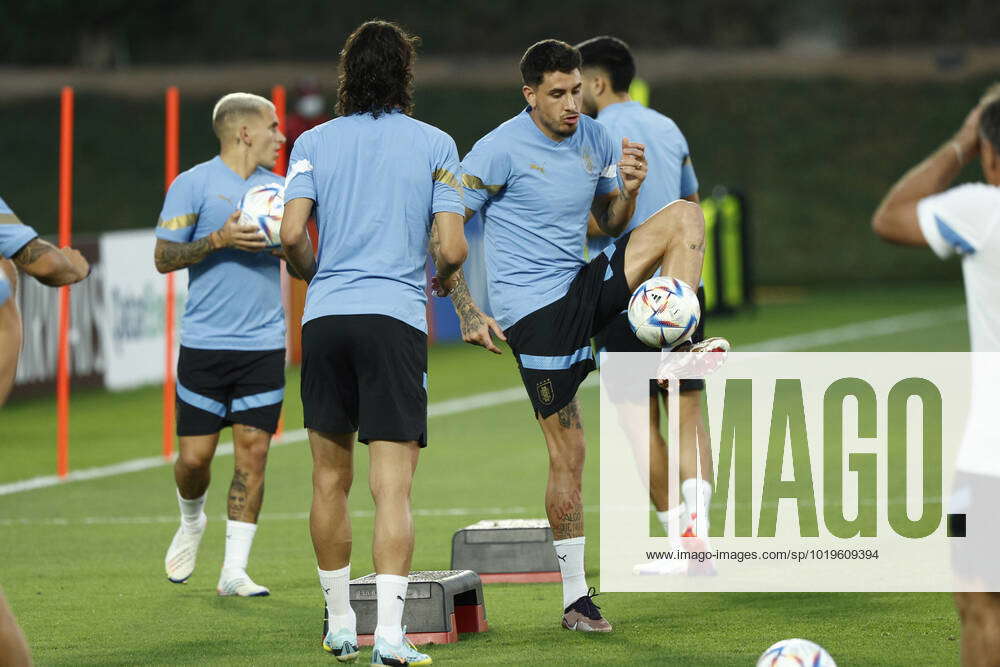 Uruguay s defender Jose Maria Jimenez participates in their national ...