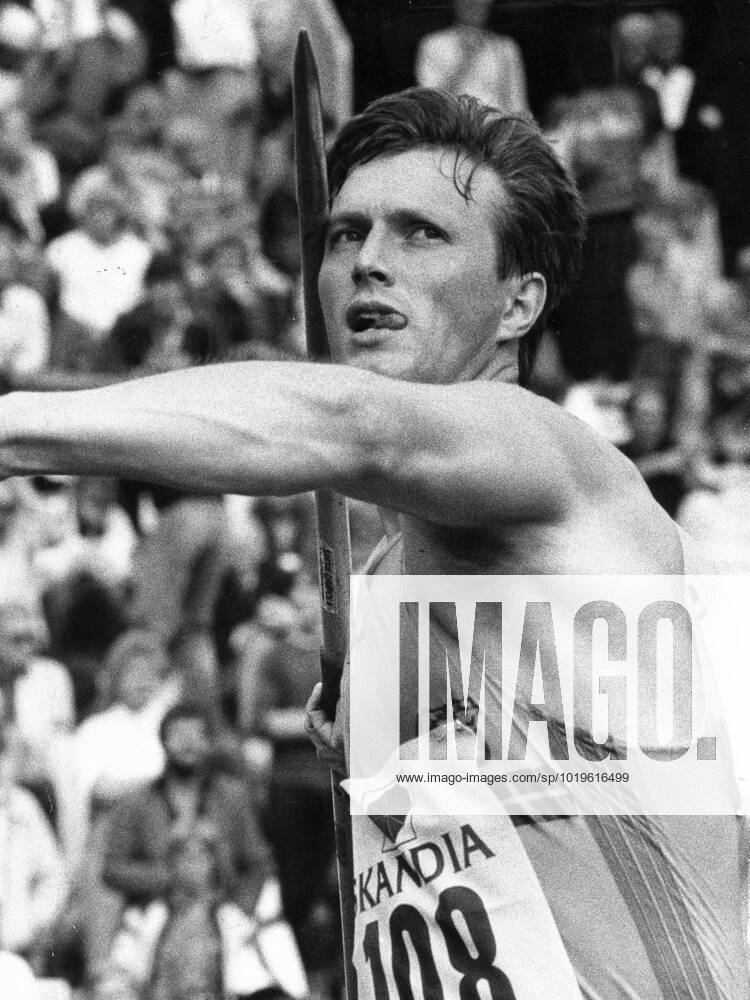 1983 09 04 Kenth Eldebrink, javelin thrower