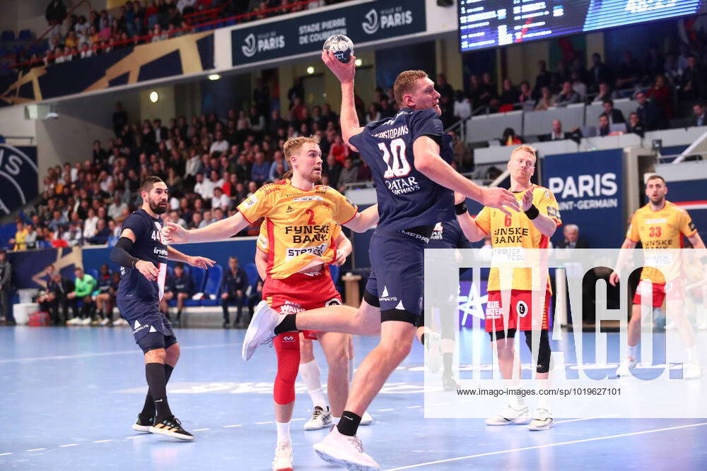 Dainis Kristopans (Paris Saint-Germain) HANDBALL : Paris Saint-Germain ...