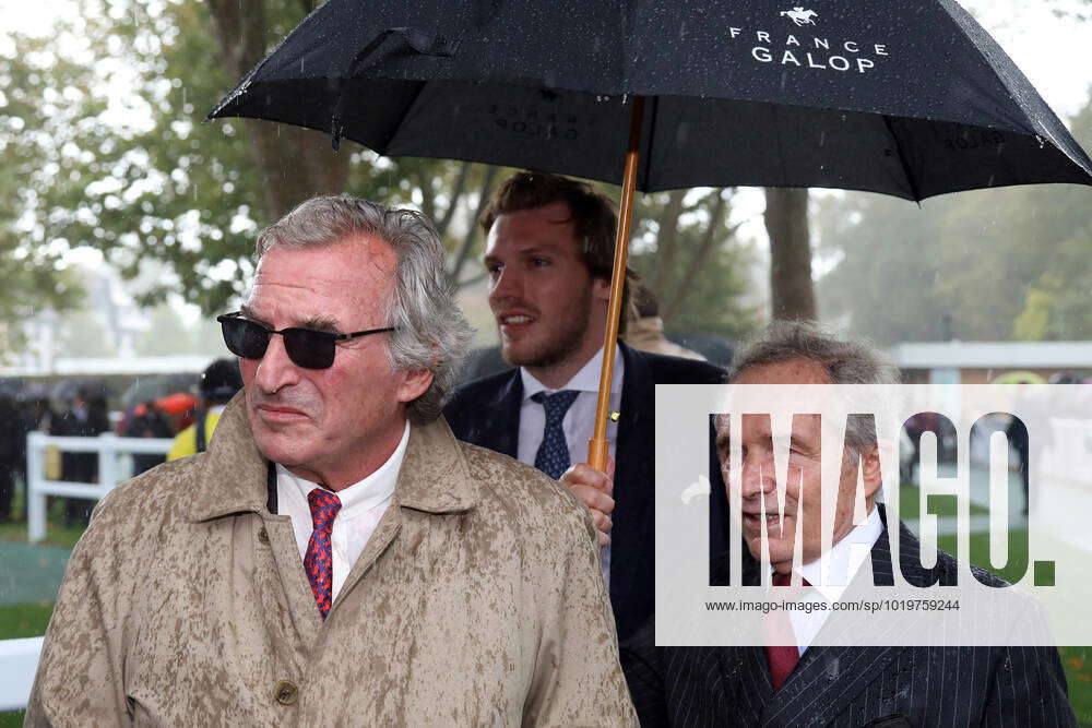 Paris, FRA Portrait of owner Georg Baron von Ullmann left, his son ...