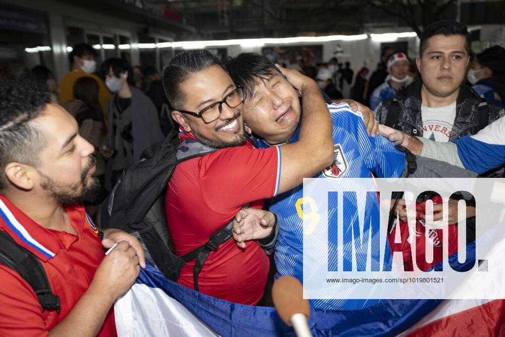 November 27 2022 Tokyo Japan Costa Rican Tourists Rejoice As A